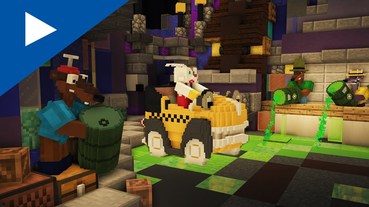 NEW Minecraft Roger Rabbit's Car-Toon Spin | ImagineFun 2022 - YouTube