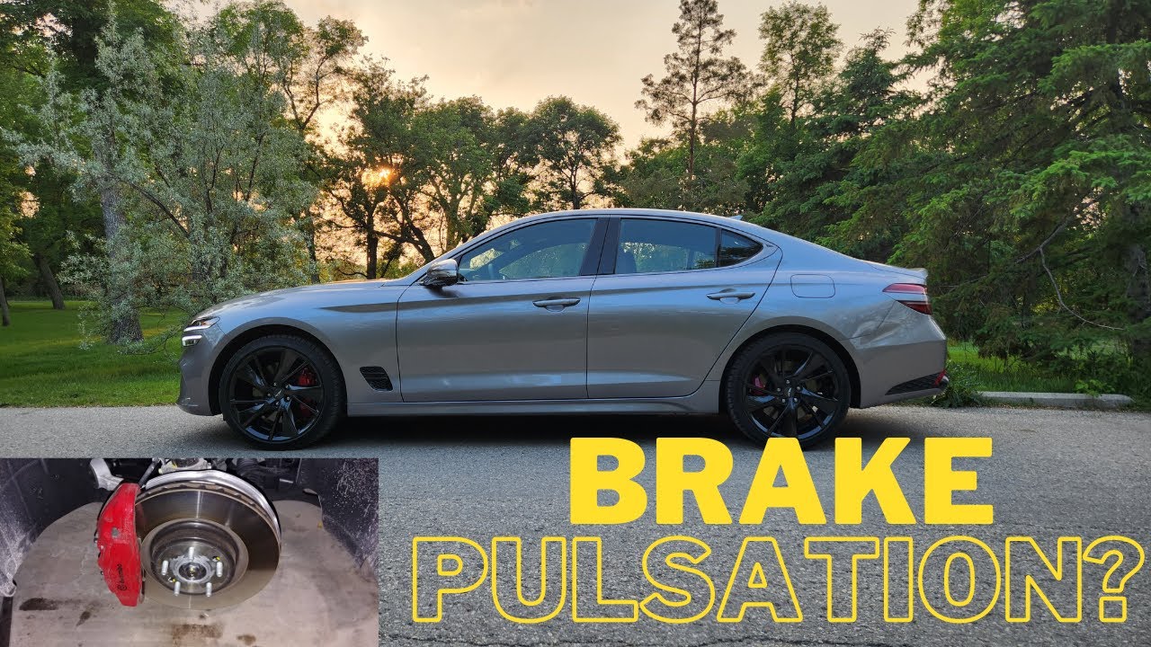 G70 Brakes Pulsating? - YouTube
