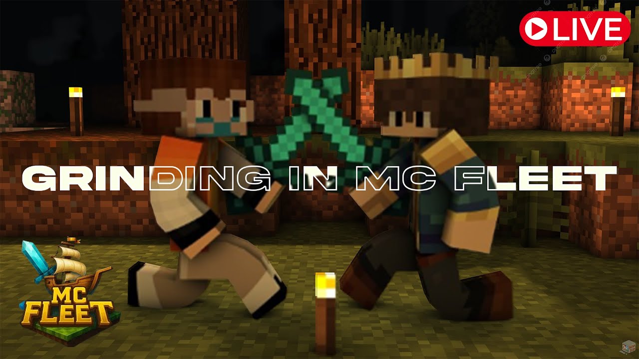 GRINDING DIAMONDS IN MCFLEET SMP | ROAD TO 1000 SUBS - YouTube