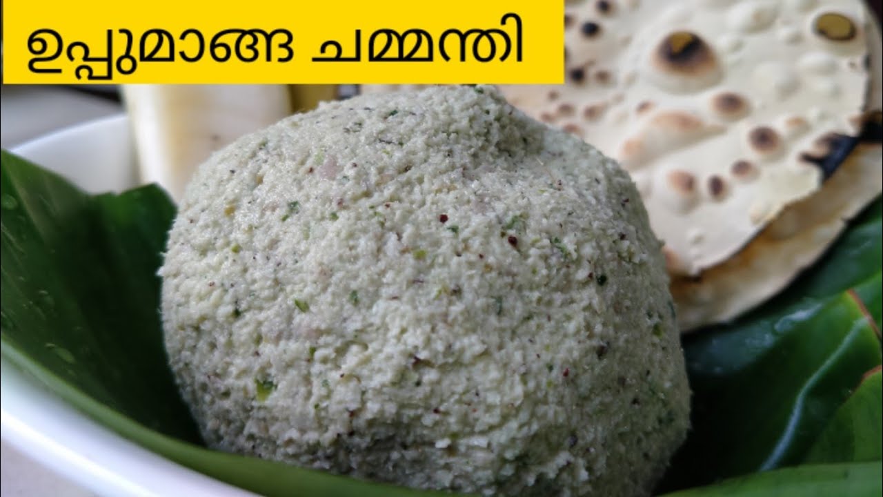 ഉപ്പുമാങ്ങ ഉരുട്ടി ചമ്മന്തി /Kerala Traditional Uppumanga Chammanthi ...