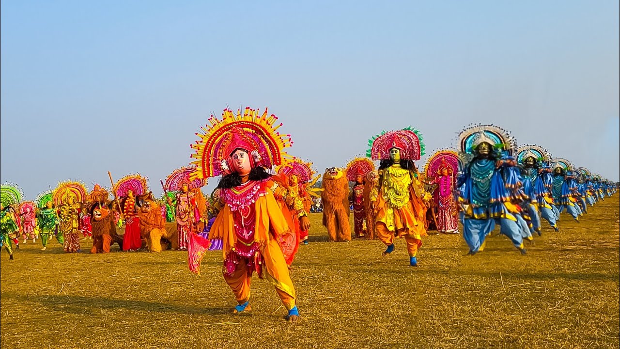 Gunj Mela Silli 2023 | একেবারে 30টা পার্টির ছৌ নাচ | Sudesh Mahato ...