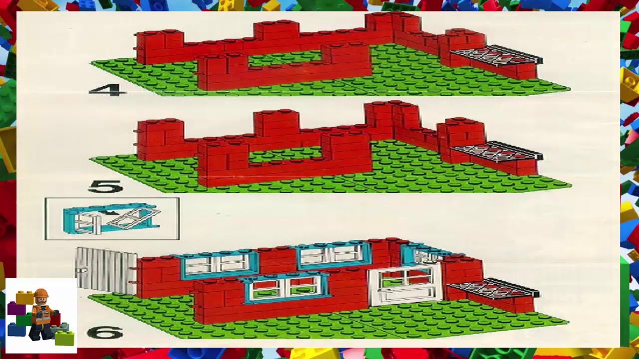 LEGO instructions - Town - Classic - 361 - Garage - YouTube