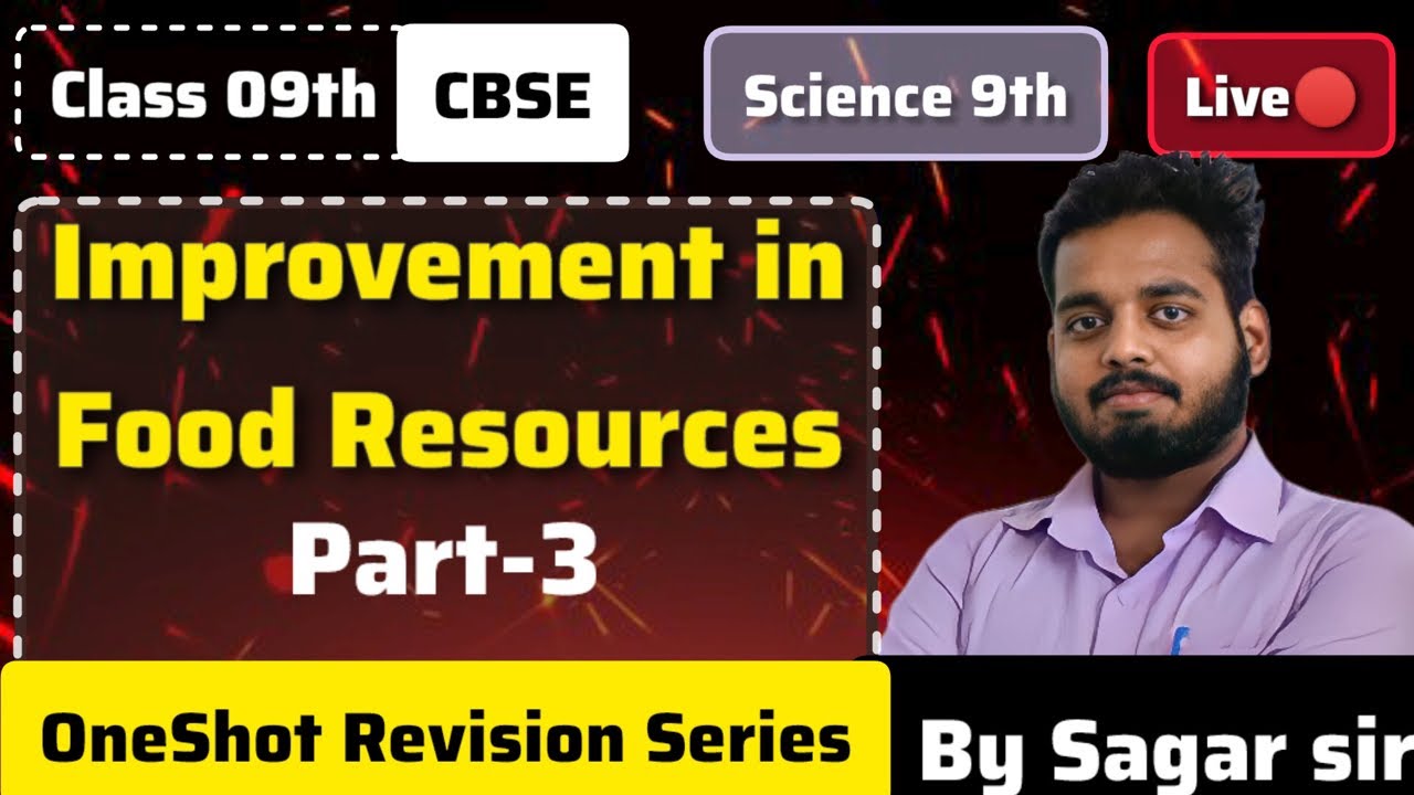 Improvement in Food Resources (Part 3) OneShort Revision Series Class ...