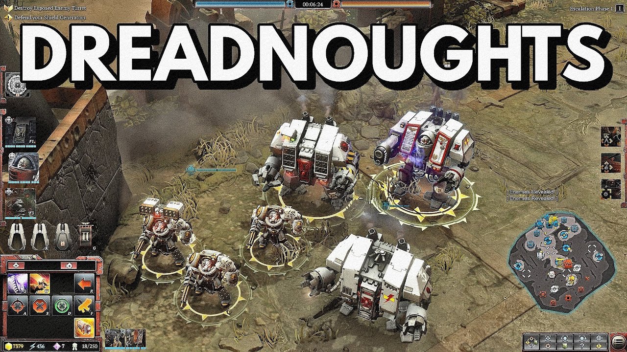 "WARHAMMER 40K MASSIVE BATTLE: Dreadnoughts Clash with Savage Orks in ...