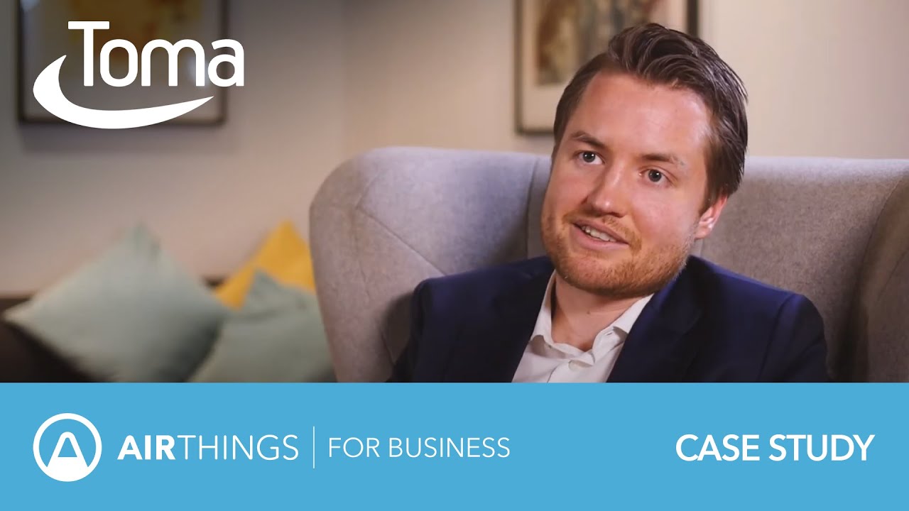 Toma - Case Study | Airthings for Business - YouTube