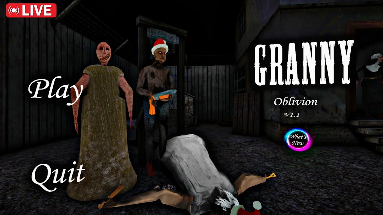 Granny Oblivion | Granny Oblivion Live Gameplay | #granny #shortsfeed #shorts - YouTube