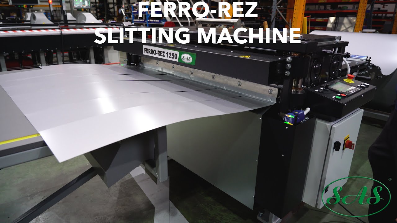 How a Slitting Machine Works – Ferro-Rez by SAS - YouTube