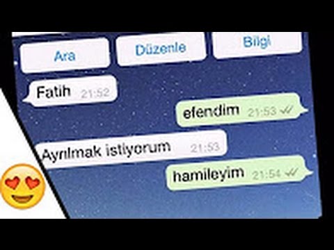 Whatsapp'ta Efsane Olmuş 18 Sevgili Diyaloğu !