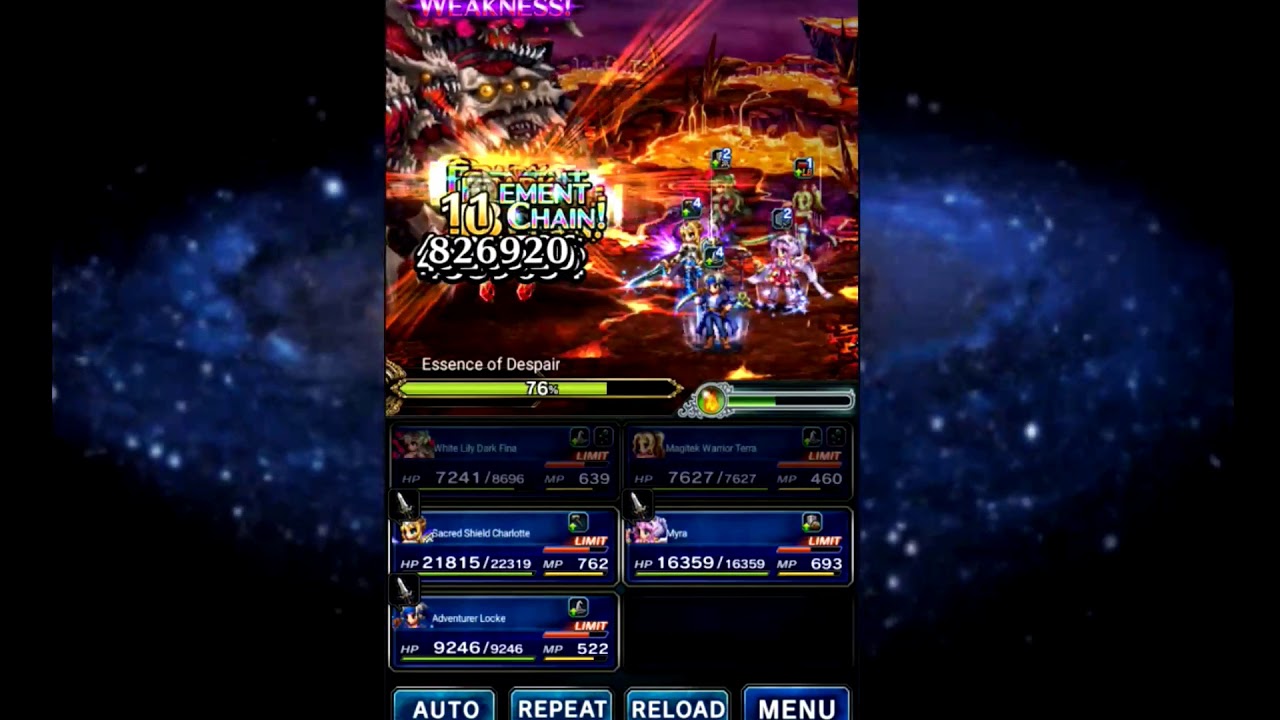 FFBE Fixed Essence of Despair - YouTube