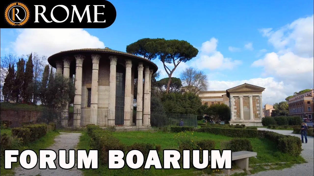 Rome guided tour Forum Boarium - Foro Boario [4K Ultra HD] - YouTube
