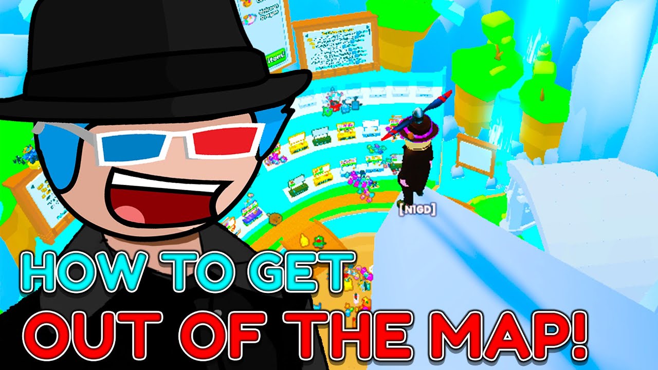 How to get out the Map in the Trading Plaza - Pet Simulator 99 - YouTube