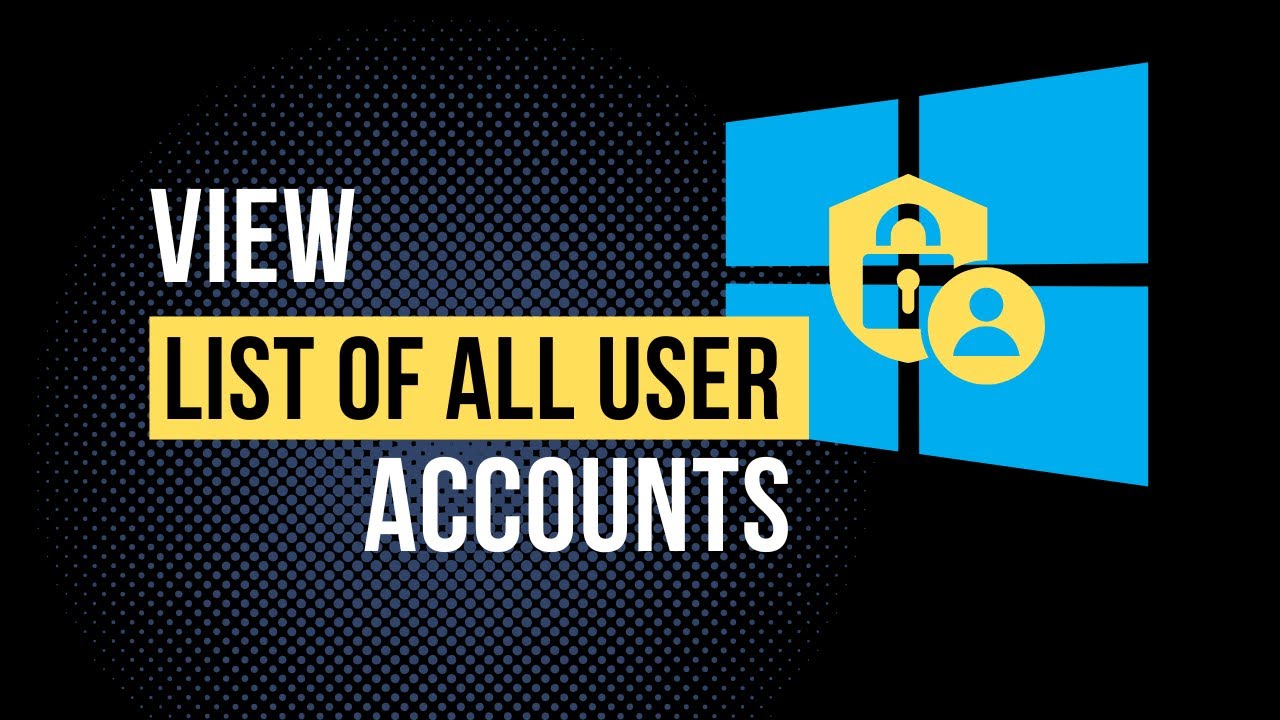 How to Check Who Has Access To A Windows PC (A Simple Method) - YouTube
