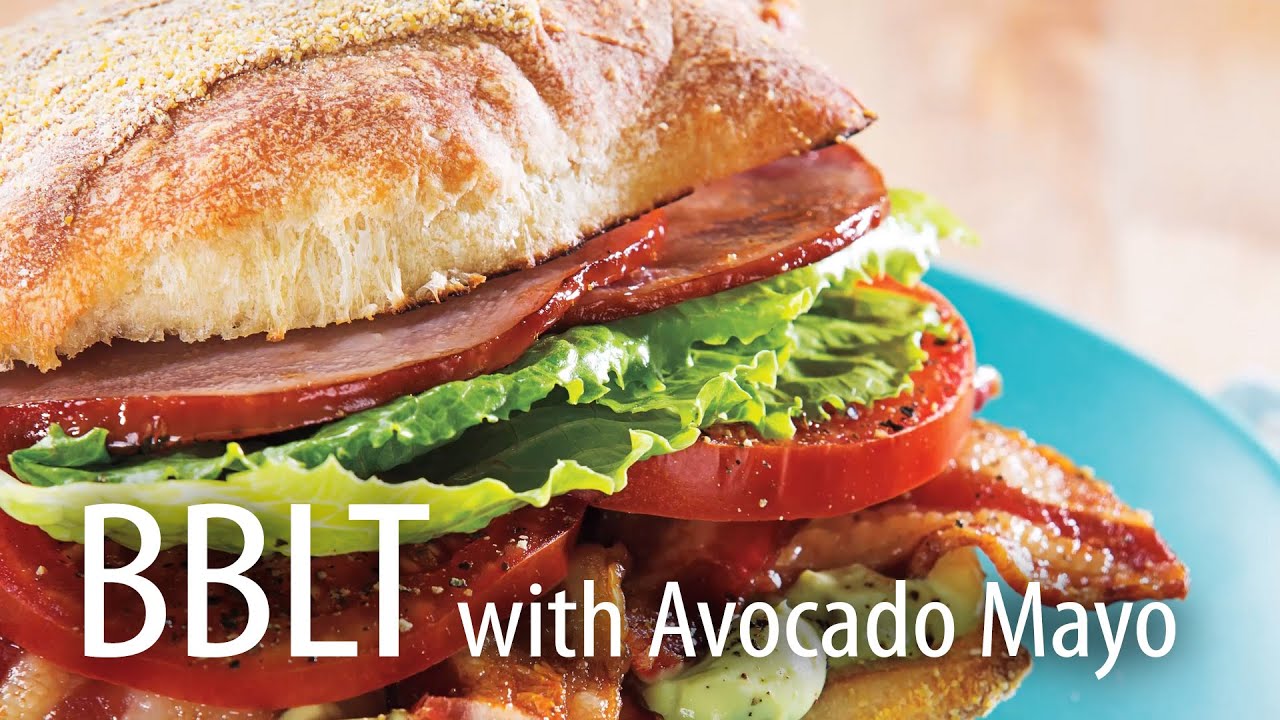 Inspired Cooks presents: BBLT with Avocado Mayo - YouTube