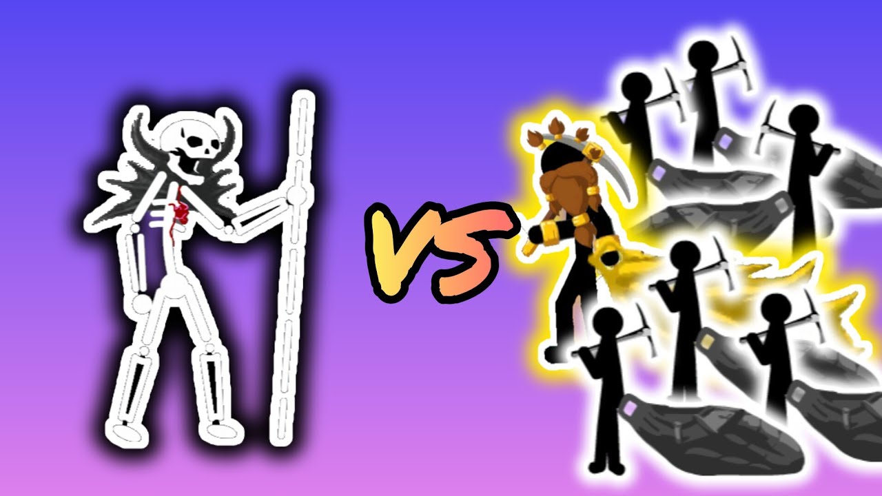 Solo Chaos Empire General Marrowkai VS Godfather Lavish! Stick War 3 ...