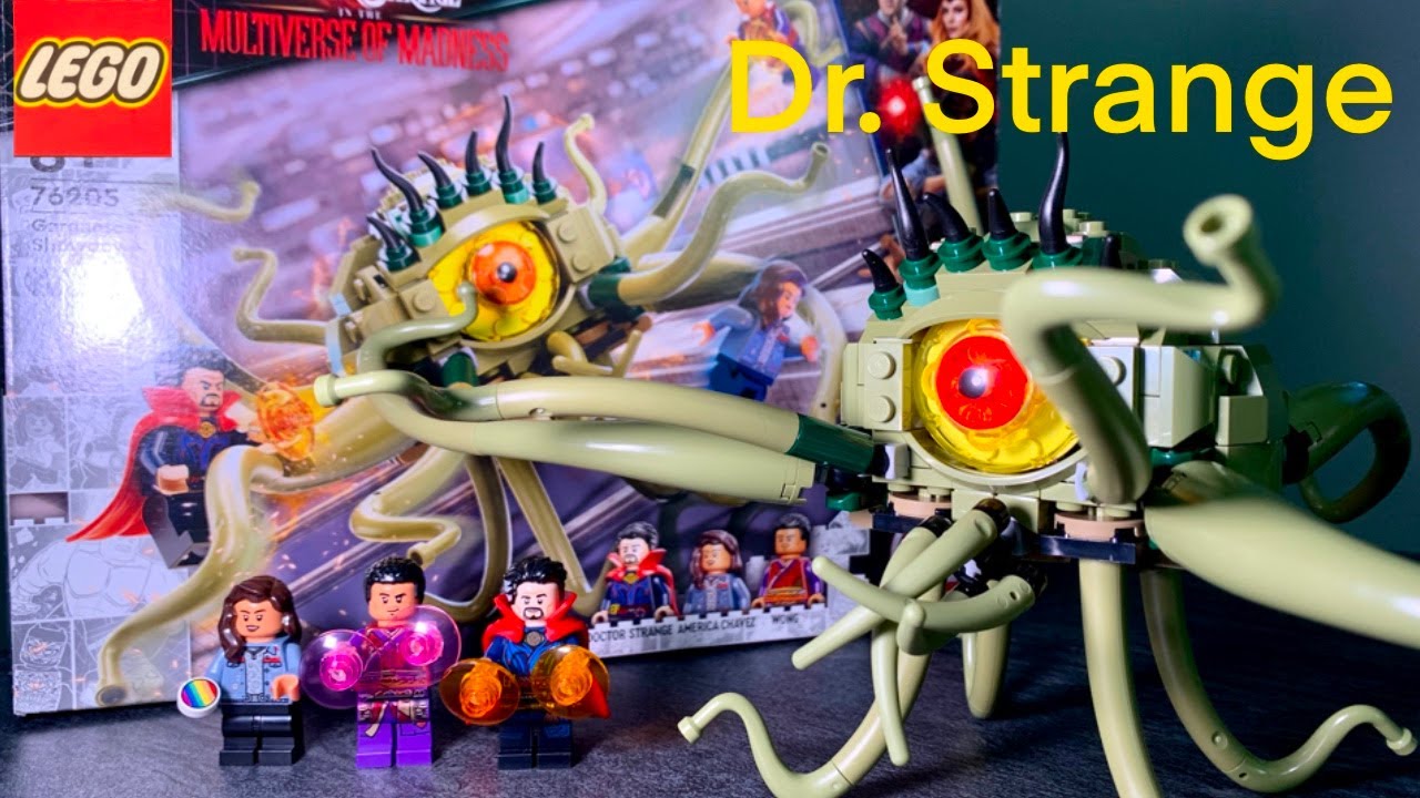 LEGO Dr. Strange Gargantos Showdown Multiverse of Madness Build (76205 ...