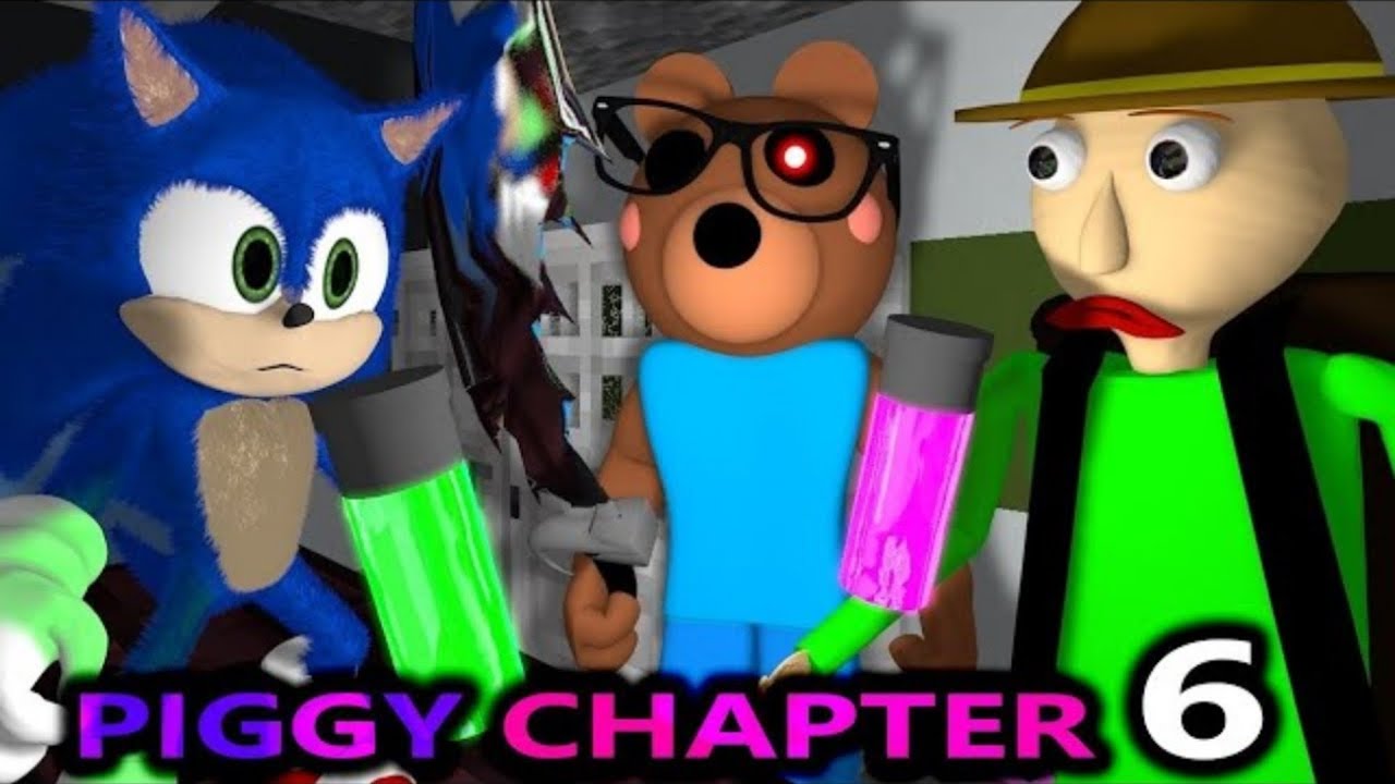 piggy vs baldi and Sonic chapter 6 (bad audio) by wildcraft - YouTube