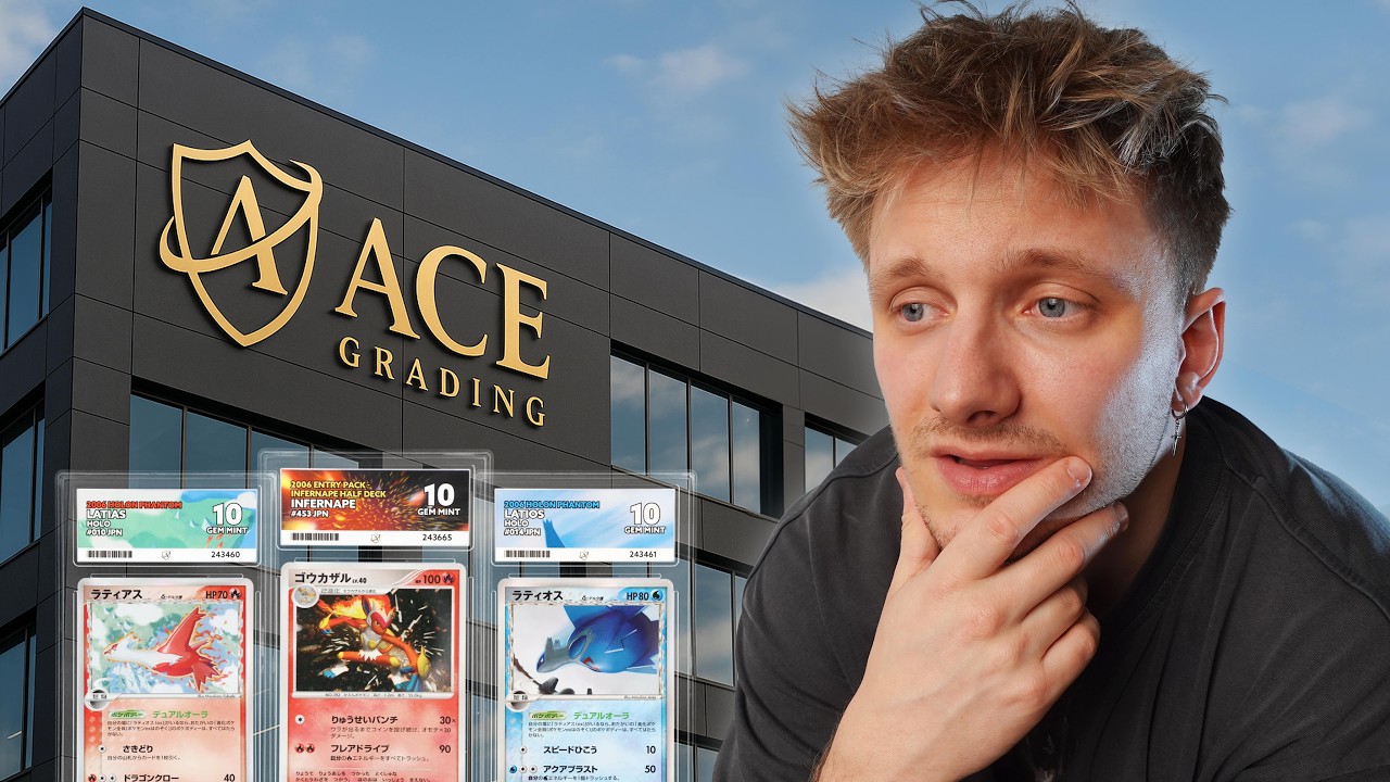 I Graded My Cards with Ace Grading (worth it?) - YouTube