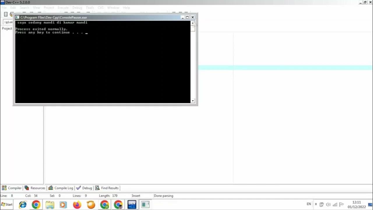 Tugas pemrograman Variable Input dan Output - YouTube