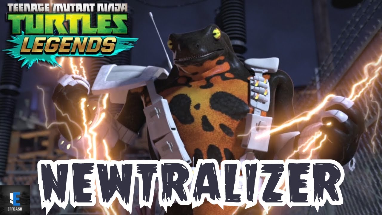 Reptilian Alien Loaded With Weapons, Newtralizer - TMNT Legends - YouTube