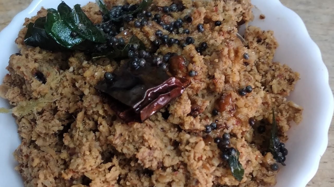 Horse Gram Sukka Chatni recipe/Easy to make. - YouTube