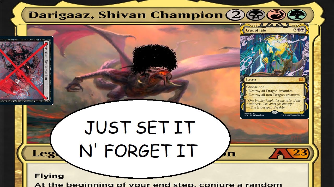 MTG Arena - Darigaaz, Shivan Champion [Historic Brawl] - YouTube
