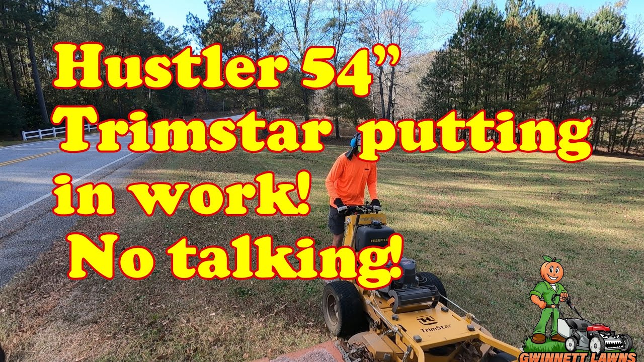 Hustler 54 Trimstar in Action| No talking in this video - YouTube