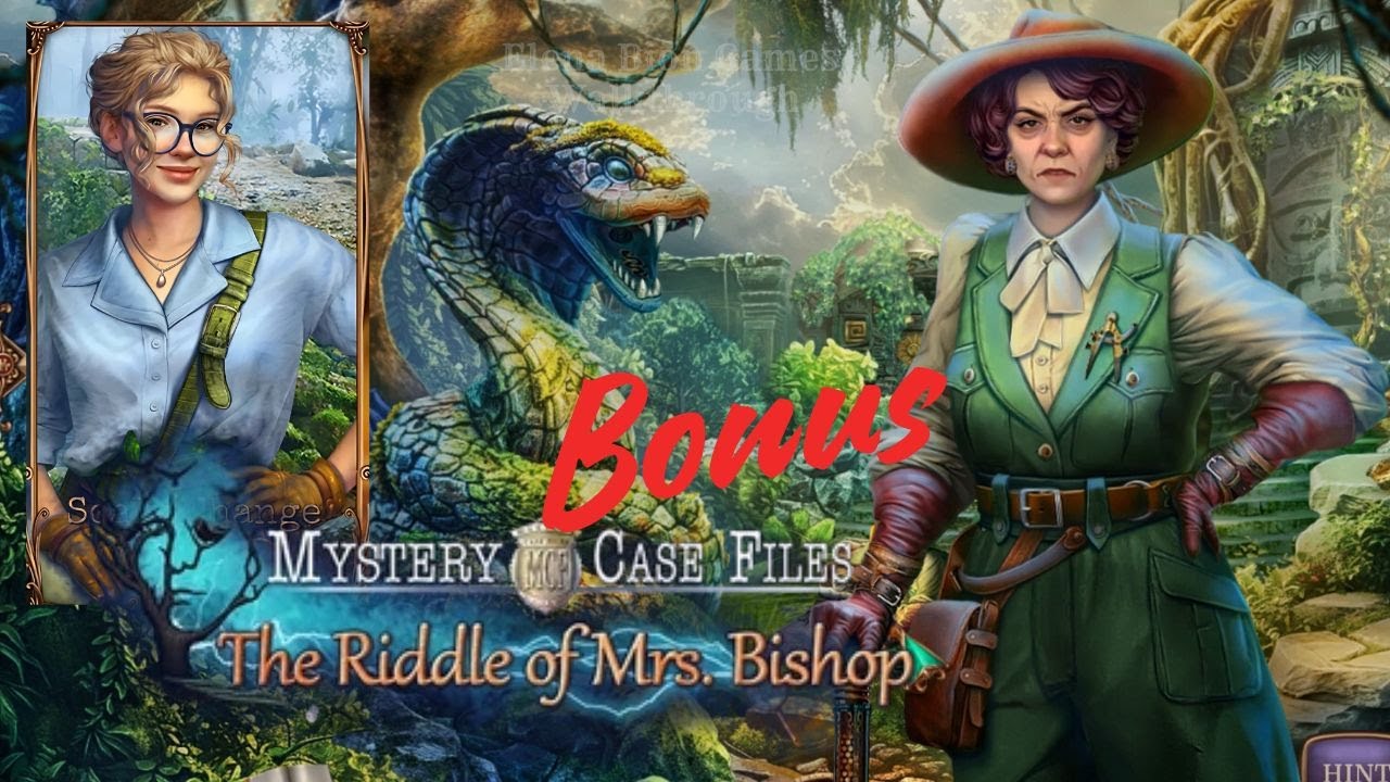 Mystery Case Files 27 The Riddle of Mrs Bishop Bonus Game Walkthrough ...