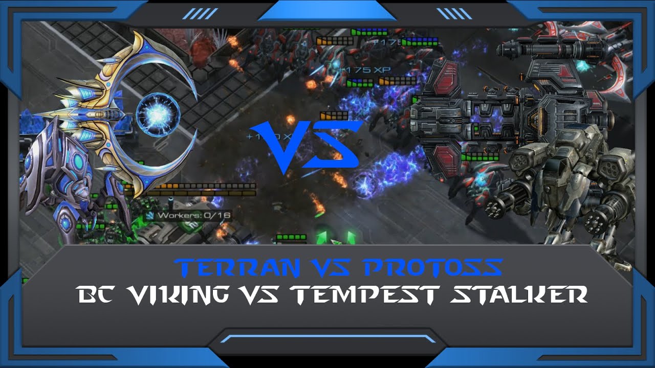 StarCraft 2 (RuFF Highlight): BC Viking vs Tempest Stalker - YouTube