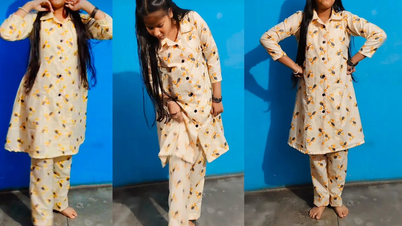 Cord set cutting and stitching||coat collar cord set design ...