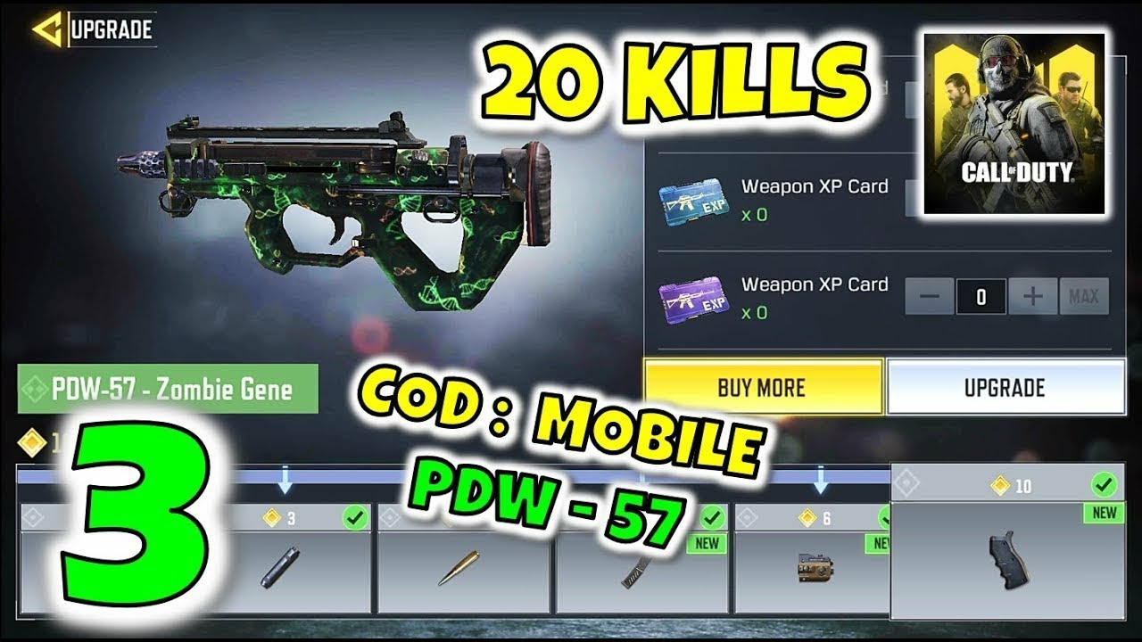PDW_57 GAMEPLAY-CALL OF DUTY MOBILE - YouTube