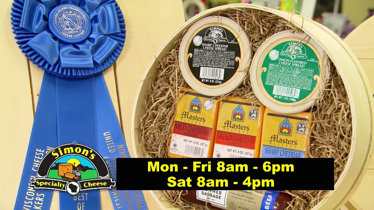 Simon's Cheese Gift Baskets! - YouTube
