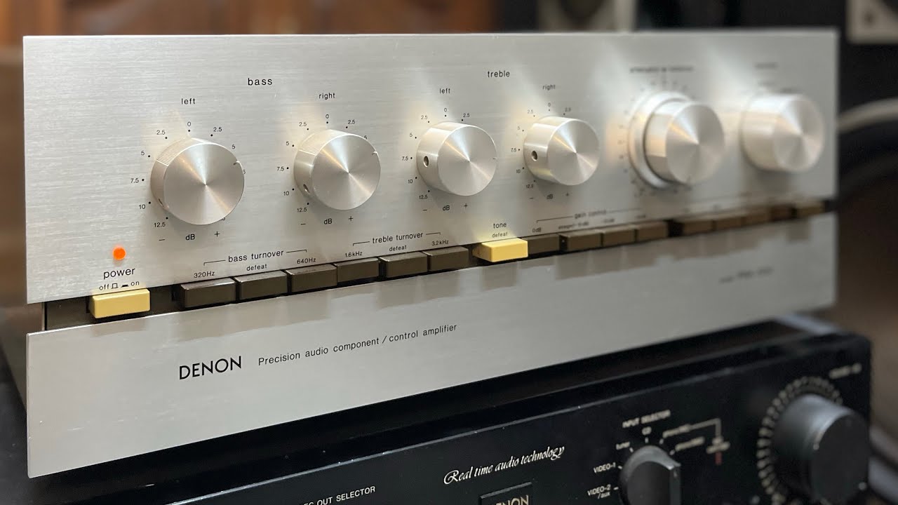 Pre Denon PRA 1001-Âm sắc tuyệt vời-thiết bị ko thể thiếu cho ae chơi ...