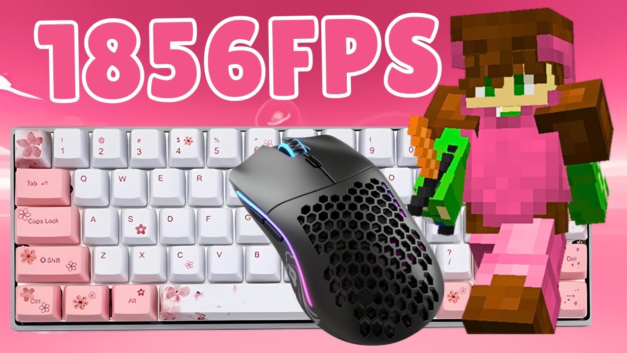 Keyboard and Mouse sounds ASMR|Pika Network Bedwars - YouTube