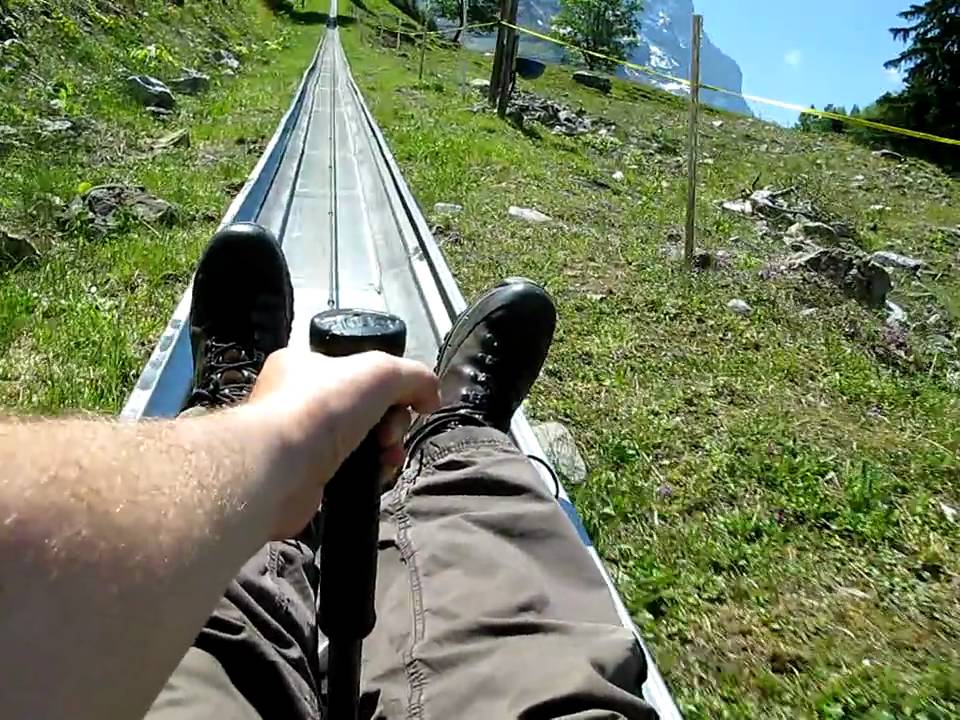 Rodelbahn Pfingstegg, Suisse - YouTube