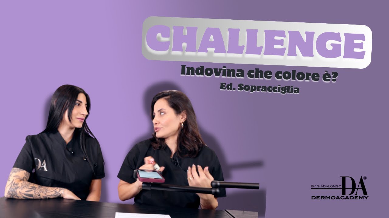 CHALLENGE trucco permanente | Indovina il colore edizione sopracciglia ...