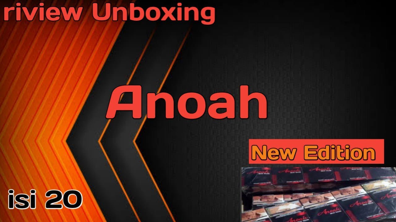 UNBOXING ANOAH BEST SELER - YouTube