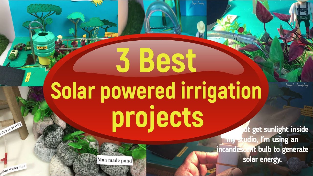 3 Best solar powered irrigation models | Best Solar drip irrigation ...