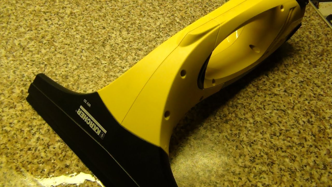Стеклоочиститель Karcher WV 50 Plus - YouTube