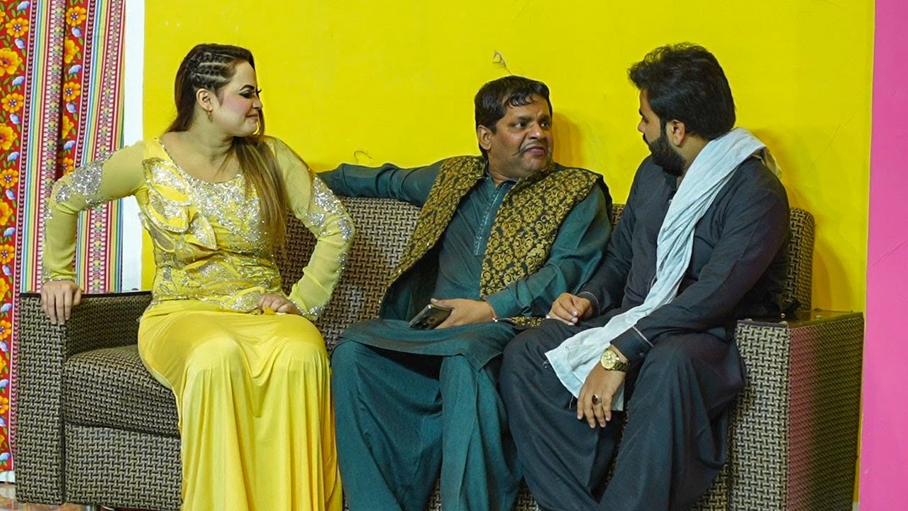 Fahad Awan | Feroza Khan | Imran Shoki | New Best Comedy | Punjabi ...