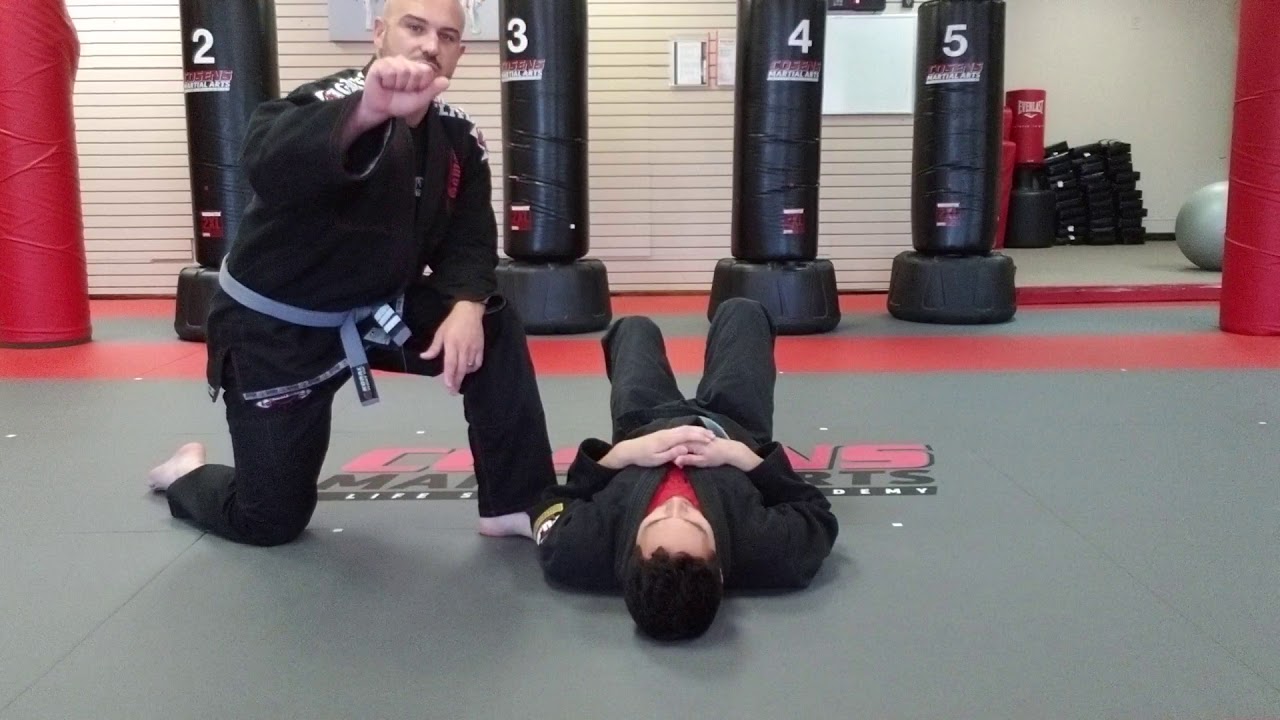 Top Knee On Belly Submission - Arm Crush (Cosens martial Arts) - YouTube