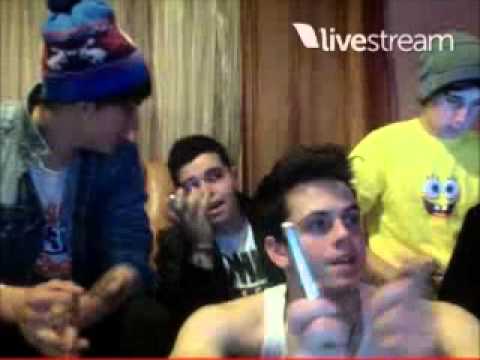 Janoskians Twitcam 1/10/2012 (1/5)