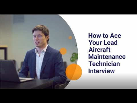 How to Ace Your Lead Aircraft Maintenance Technician Interview - YouTube