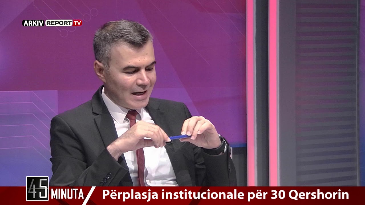 Report Tv - 45 Minuta, i ftuar Toni Gogu - YouTube