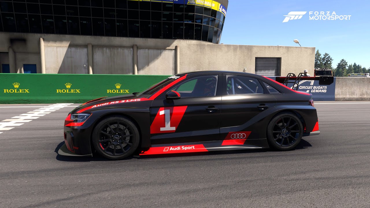 Forza Motorsport . Audi #1 Audi Sport RS 3 LMS '2018' . Car Test Drive ...