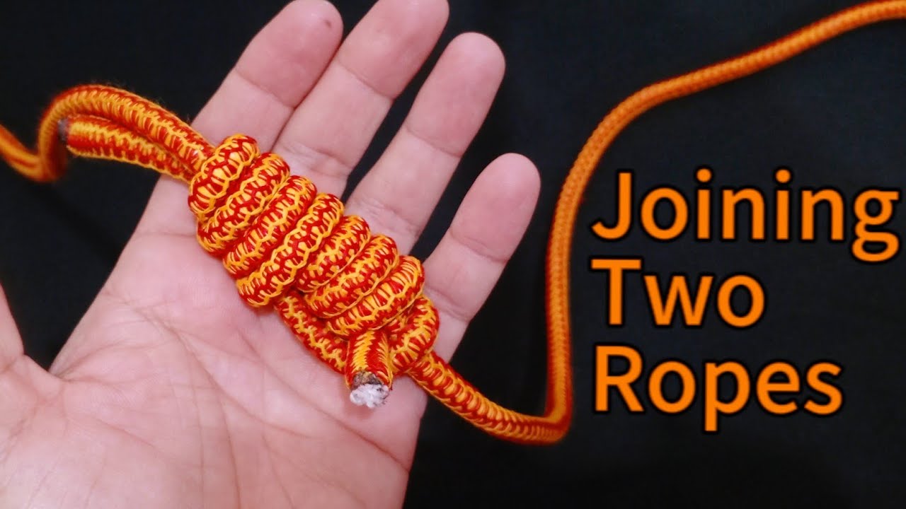 The 4 BEST Knots in Life | 4 Essential Knots For Joining Two Ropes ...