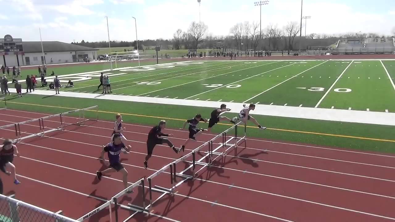 75m Hurdles (4-7-16) - YouTube