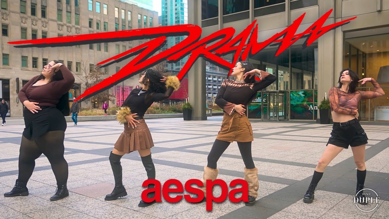 [KPOP IN PUBLIC] aespa 에스파 'DRAMA' by DUPLE in CHICAGO - YouTube