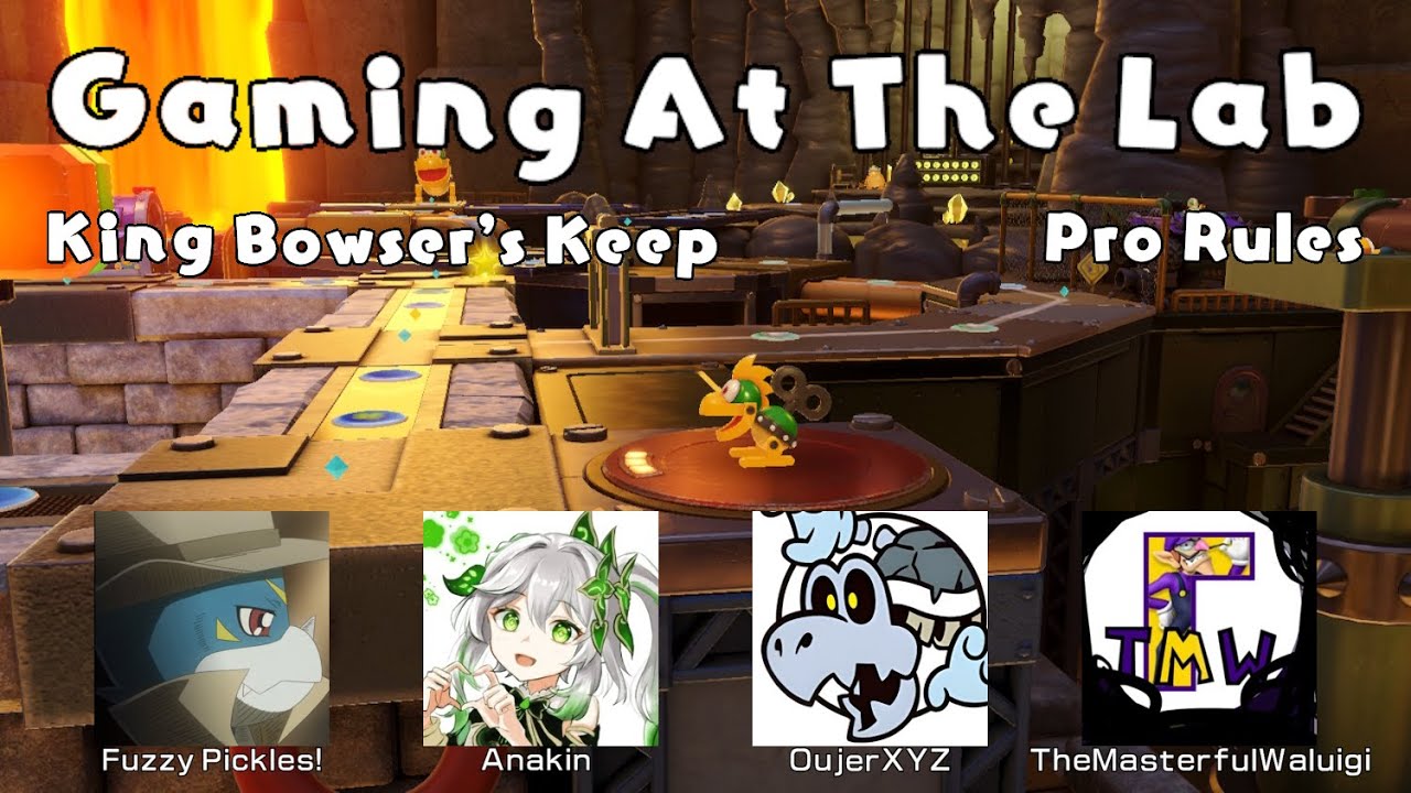 Gaming At The Lab - Episode 059 - King Bowser's Keep - YouTube