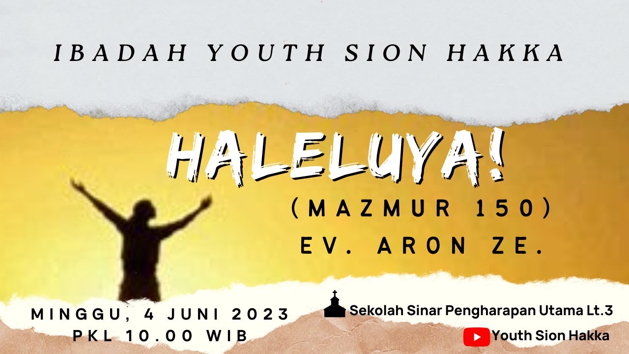 Haleluya! (Mazmur 150) Ev. Aron Ze - YouTube