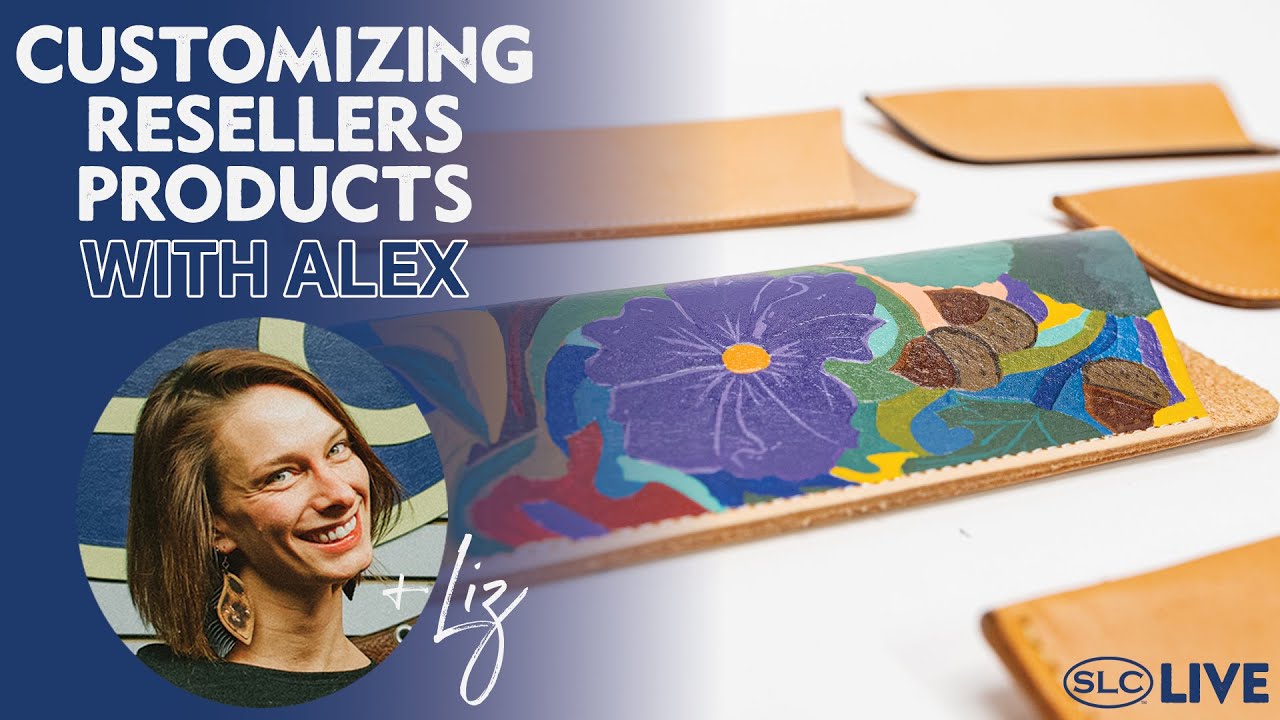 Finishing and Customizing Leather Products w/ Alex + Liz - YouTube